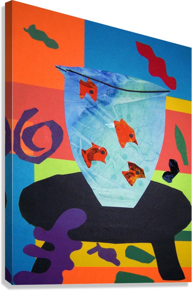 3158 collage cutouts henri matisse by artvi Wall Art