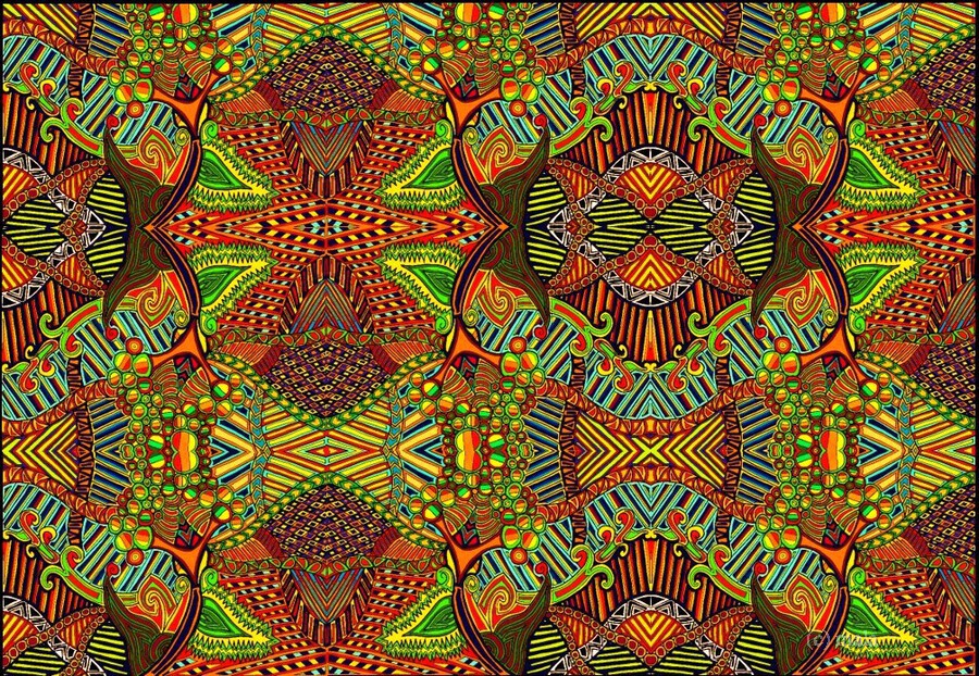 Phosphenes by mala Wall Art