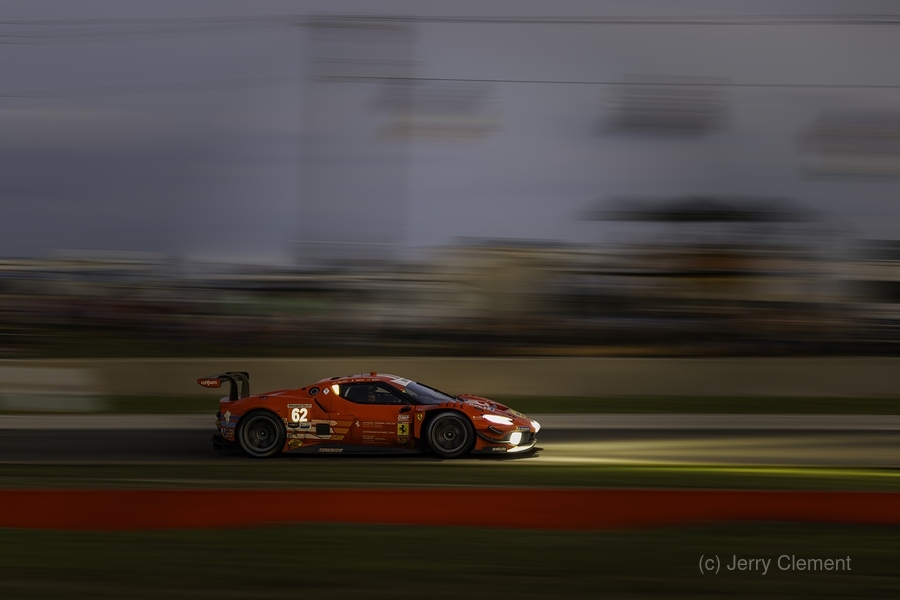 Racing Into the Sunset by Jerry Clement Wall Art