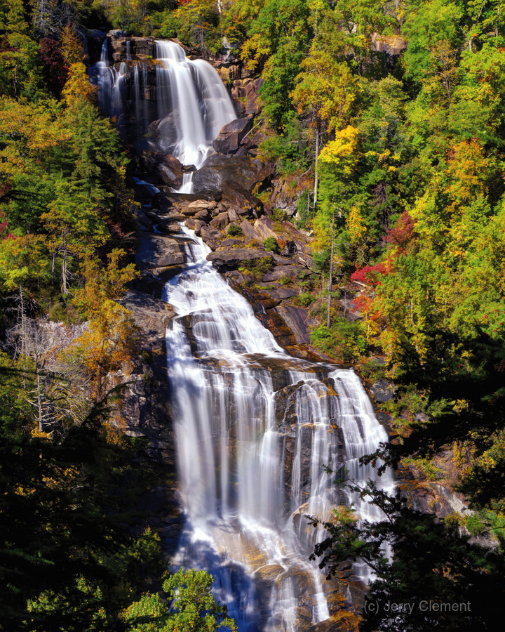 Whitewater Falls by Jerry Clement Wall Art