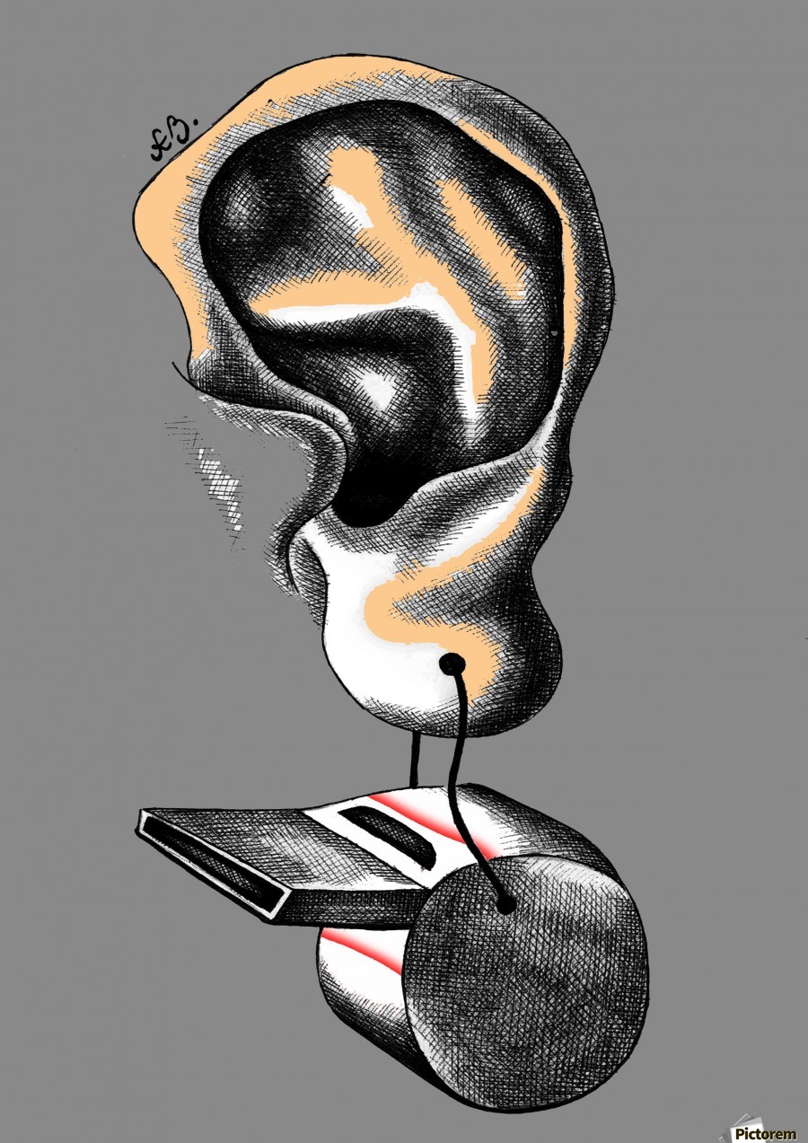 ear by Klodian Bezhani Wall Art