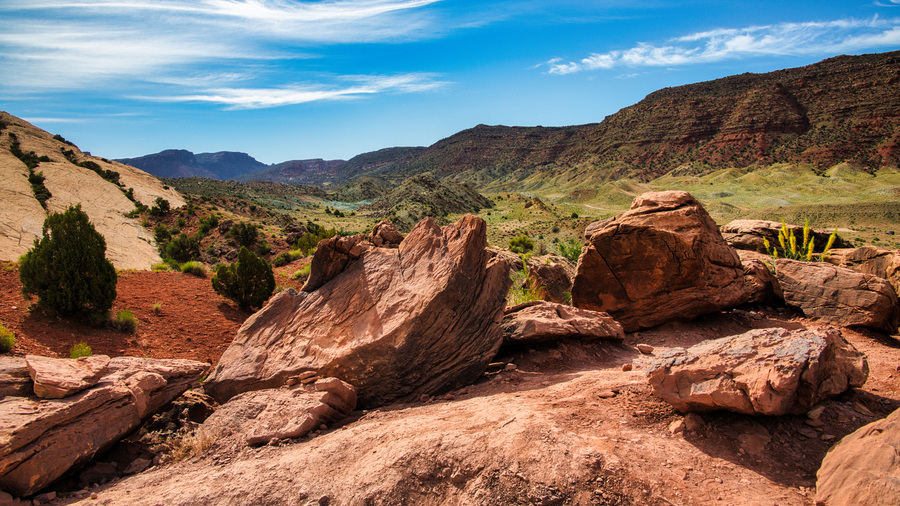 Morrison Dinosaur Formation at Arches National Park by Anthony L Sacco ...