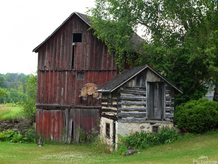 The Farm by Lisa Bates Wall Art