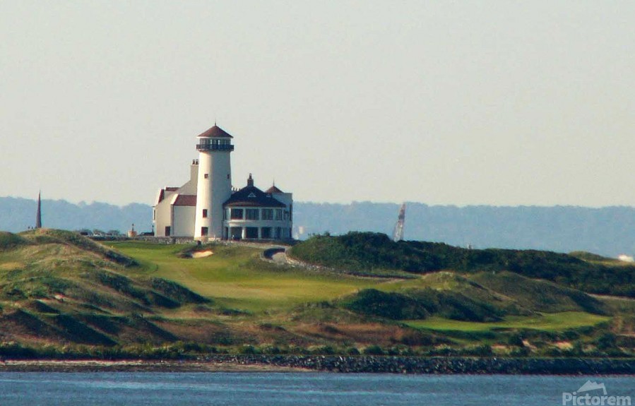 Island Lighthouse by Lisa Bates Wall Art