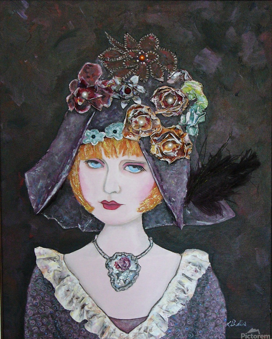 The Hat by Lisa Bates Wall Art