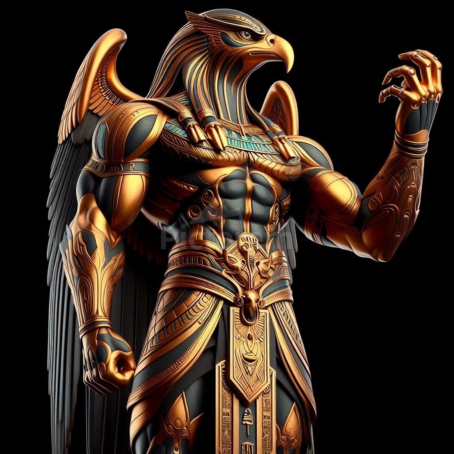 Osiris by The Light Touch Wall Art