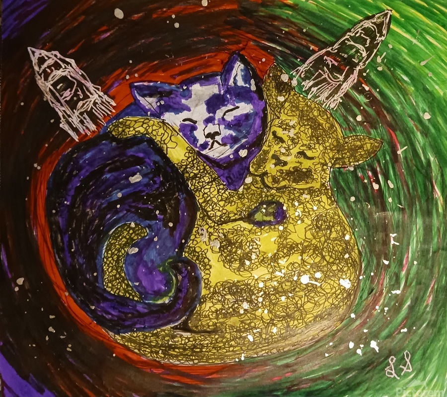 20240615 124338 Dreaming of going to outer space by Lawrence Silver Art ...