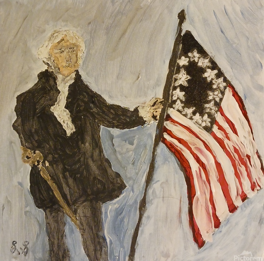 20240704 143138 Fourth of July by Lawrence Silver Art Wall Art