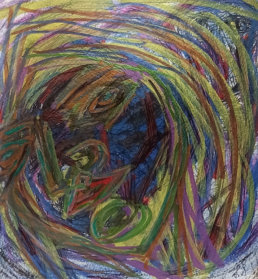 20250720 011350 Her Calendar is Full by Lawrence Silver Art Wall Art