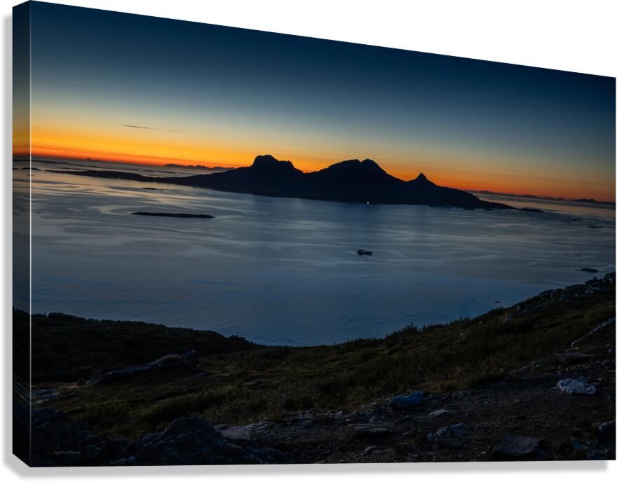 The island Landegode by Stig Arne Winnem Wall Art