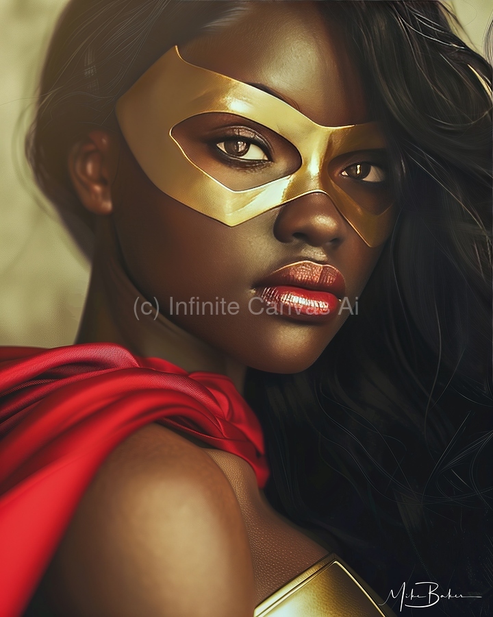 Heroes Among Us 25 by Mike Baker Wall Art