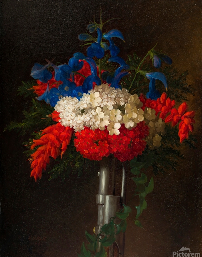 Patriotic Bouquet [1861] by George Henry Hall [1825–1913] by ...