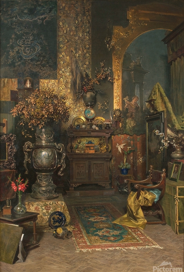 Studio interior [1902] by Julius Victor Berger [1850–1902] by ...