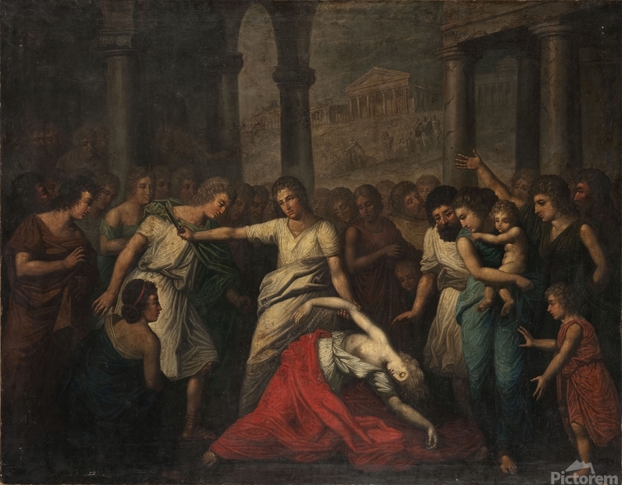 Death of Virginia [1816] by Daniel Kondratowicz [1765–1843] by ...