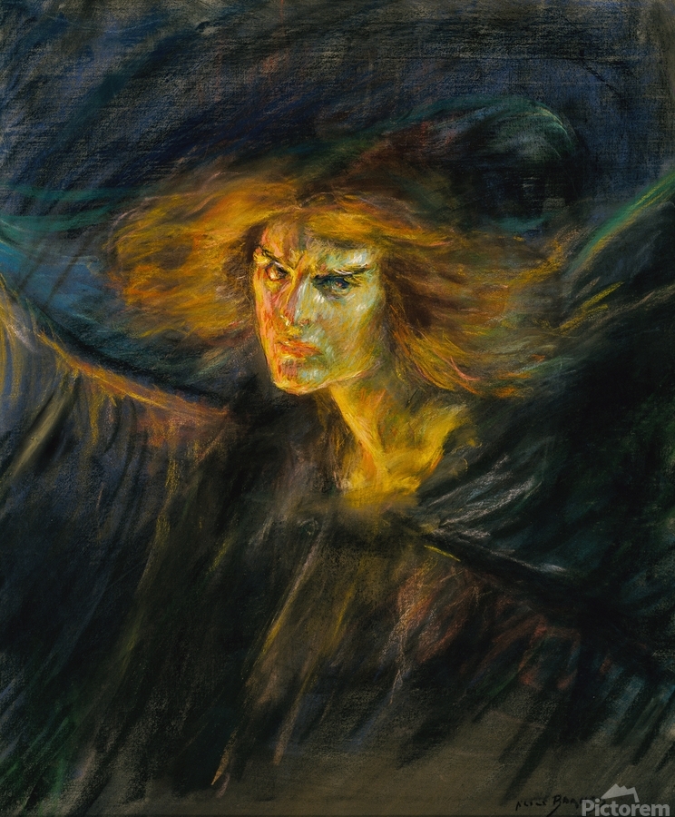 Lucifer [Natalie Clifford Barney] [1902] by Alice Pike Barney [1857 ...
