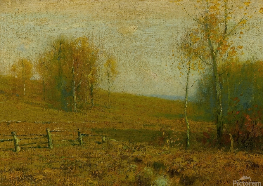 Late Autumn [circa 1901] by Bruce Crane [1857–1937] by MyCozyFineArt ...