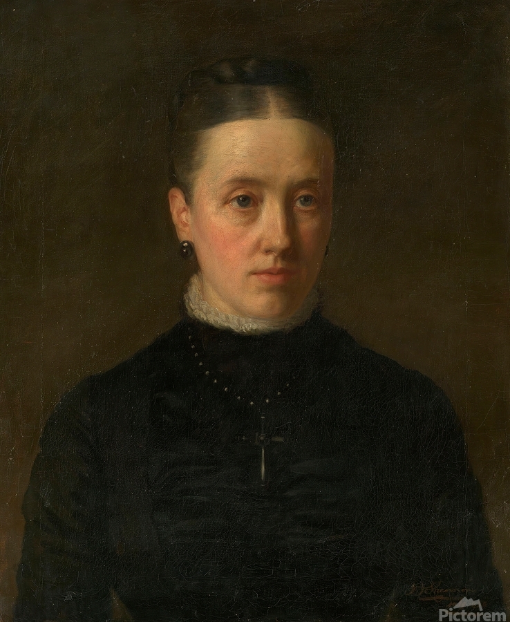 Miss Horatia Stopford [1835–1920] [1880] by James Jebusa Shannon [1862 ...