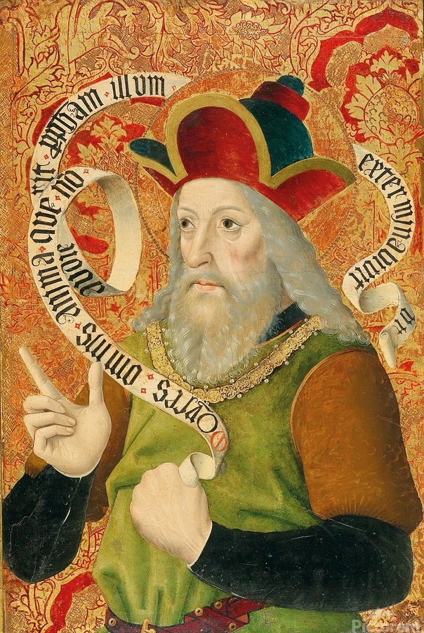 The Prophet Moses [15th Century] by Swabian School by MyCozyFineArt ...