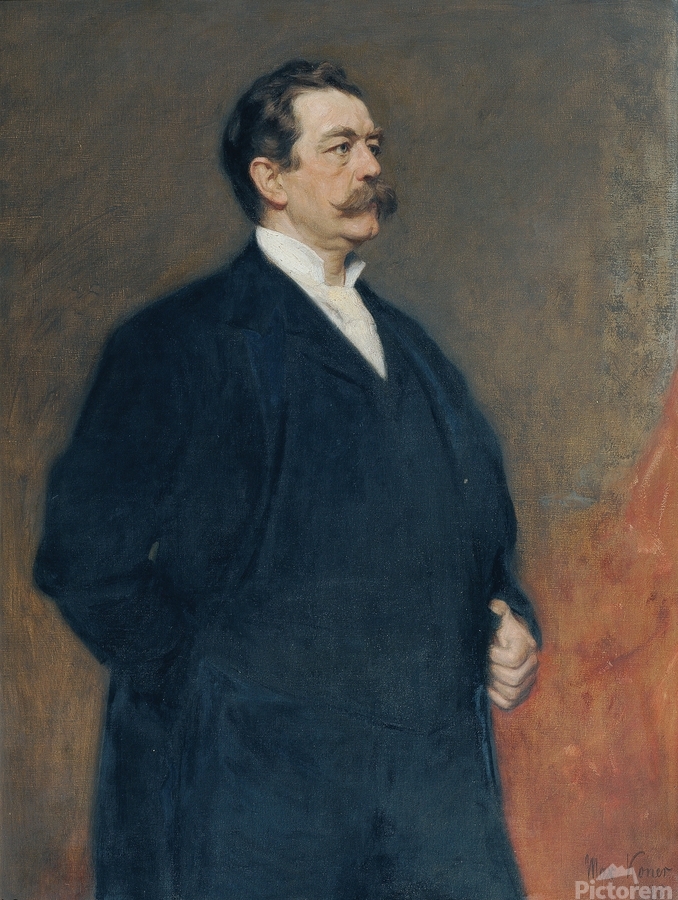 Fürst Herbert Bismarck [1898] by Max Koner [1854–1900] by MyCozyFineArt ...