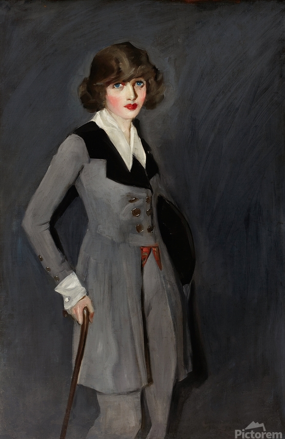 Miss Taylor [c. 1915] by Randall Davey [1887–1964] by MyCozyFineArt ...