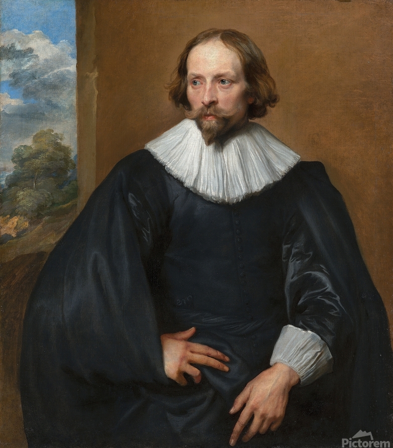Portrait of Quintijn Symons [c. 1634–1635] by Anthony van Dyck [1599 ...