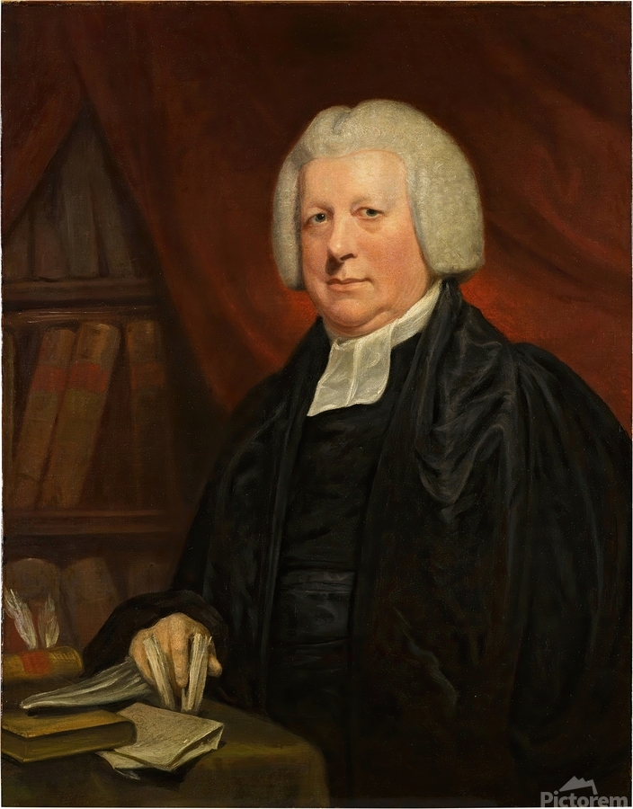 Portrait of the Rev. Samuel Glasse. DD FRS [1735–1812] by Circle of ...