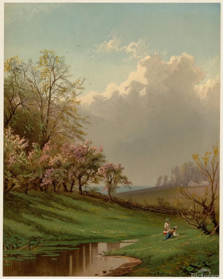 Spring [1861–1897] by Alfred Thompson Bricher [1837–1908] by ...