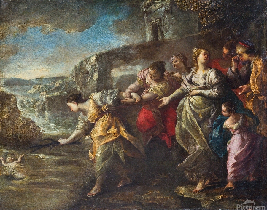The Finding of Moses [17th Century] by Neapolitan School [16th–20th Century] by MyCozyFineArt ...