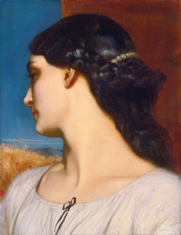 La Nanna [Sunny Hours] by Frederic Leighton [1830–1896] by ...