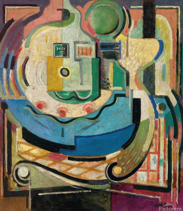 Composition [1915] by Albert Gleizes [1881–1953] by MyCozyFineArt Wall Art