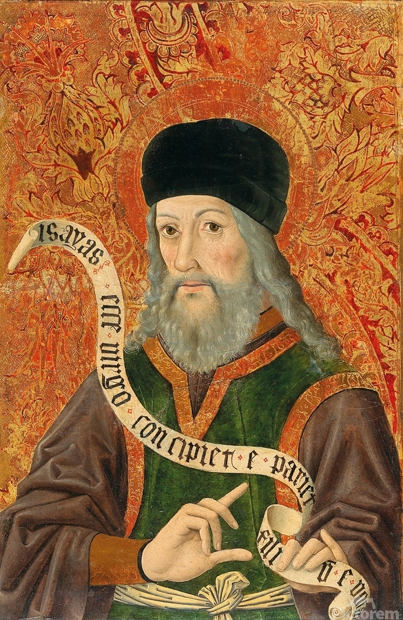The Prophet Isaiah [15th Century] by Swabian School by MyCozyFineArt ...