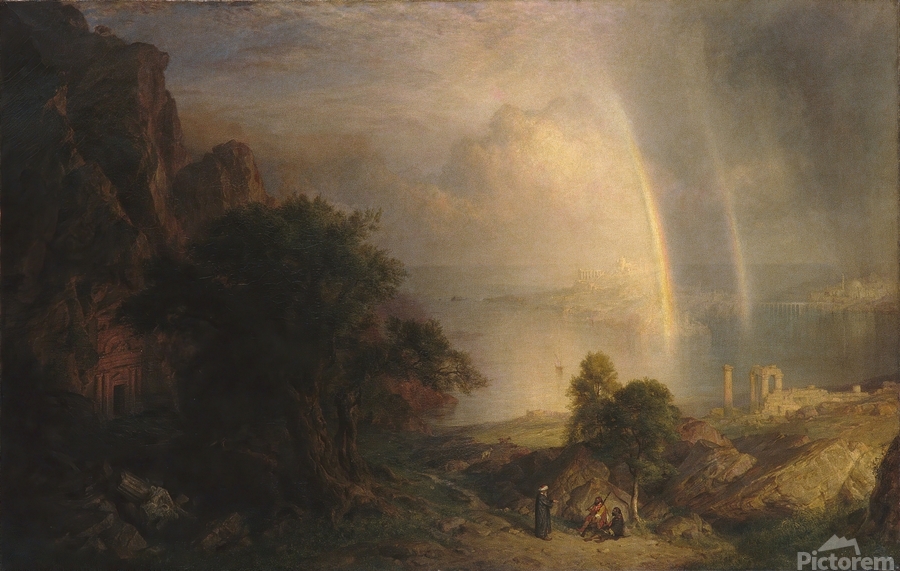 The Aegean Sea [ca. 1877] by Frederic Edwin Church [1826–1900] by ...