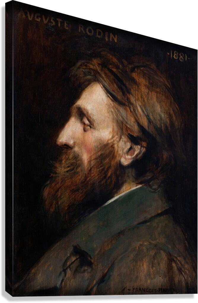 Portrait d’Auguste Rodin [1881] by François Flameng [1856–1923] par ...