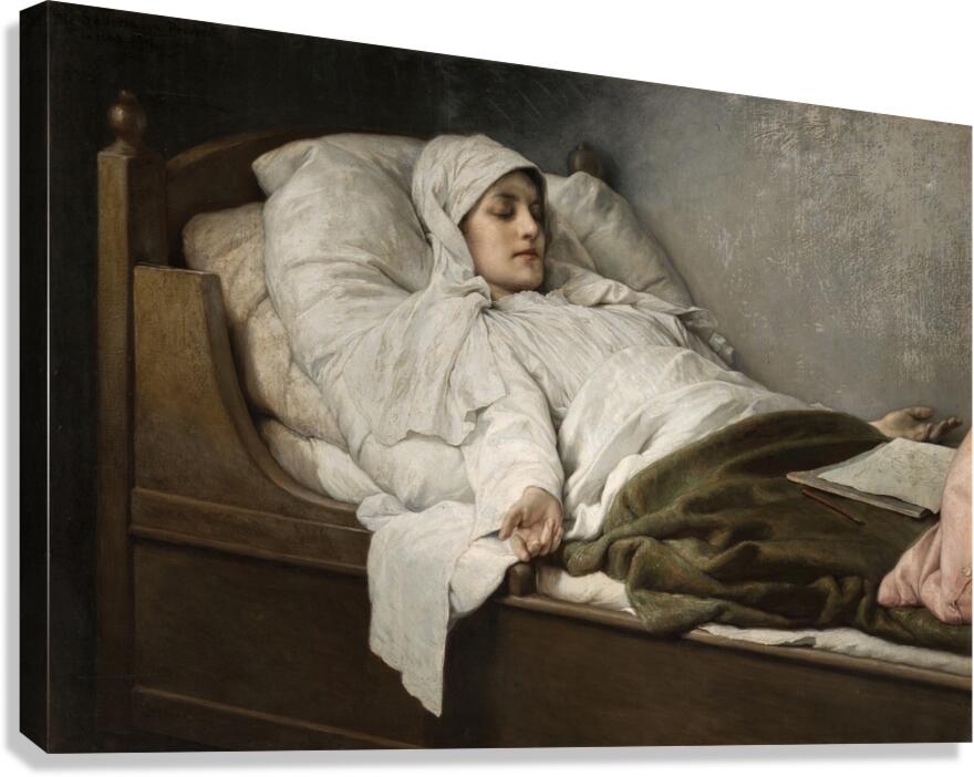 The Seeress of Prevorst [1892] by Gabriel von Max [1840–1915] by ...