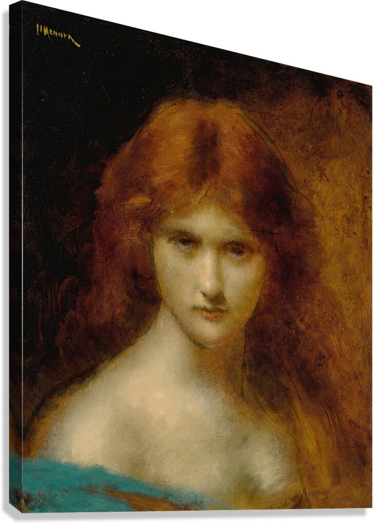 Judith by Jean Jacques Henner [1829–1905] by MyCozyFineArt Wall Art