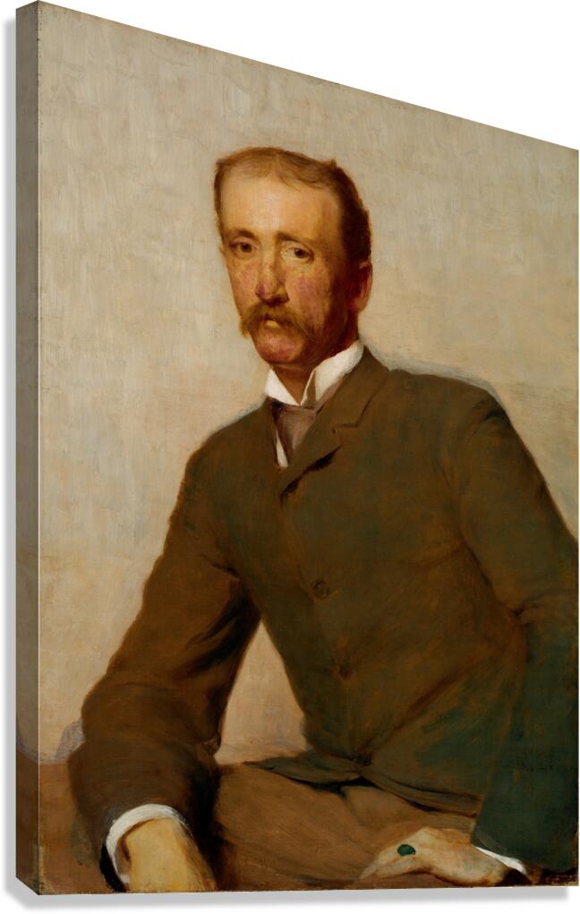 Portrait of Frank Hamilton Cushing [1890] by Thomas Hovenden [1840–1895 ...