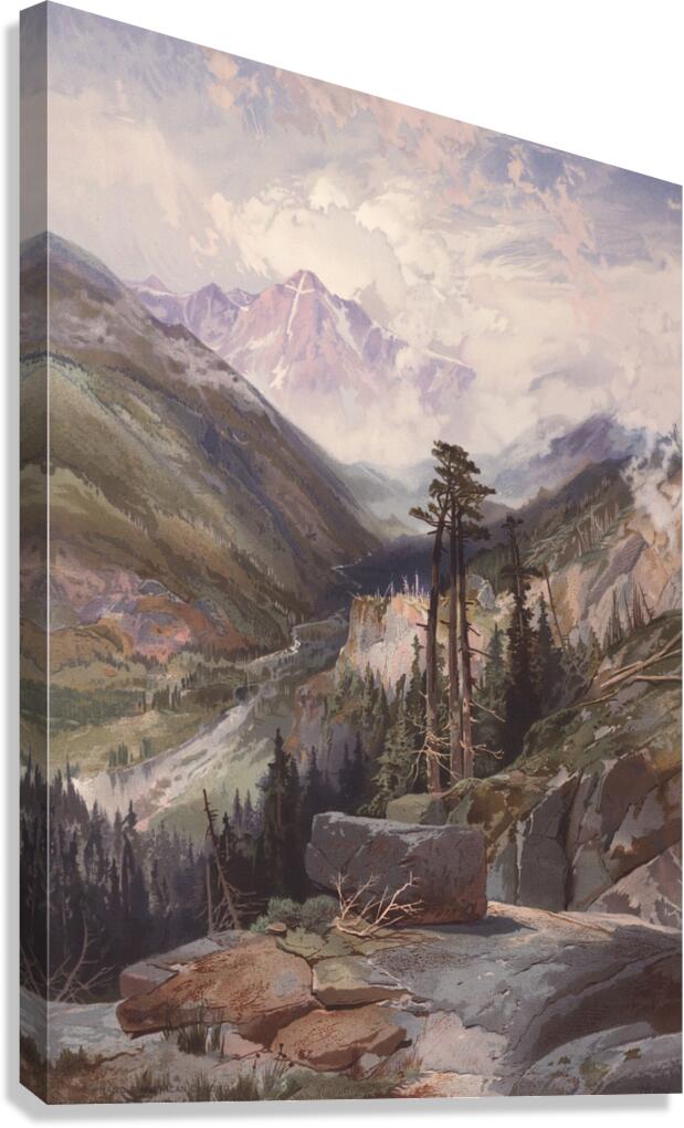 The Mountain of the Holy Cross Colorado [1875] by Thomas Moran [1837 ...