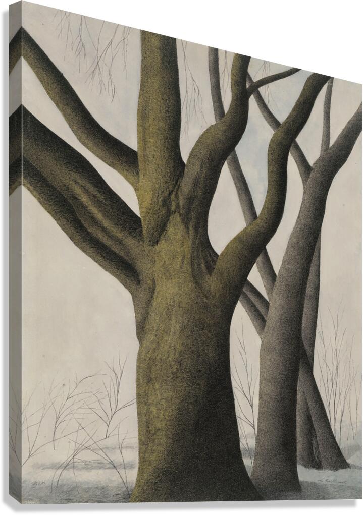Big Tree [1945] by Léon Spilliaert [1881–1946] by MyCozyFineArt Wall Art
