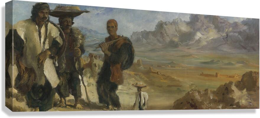 Kurds near Kermanshah [1932] by Alexandre Jacovleff [1887–1938] par ...