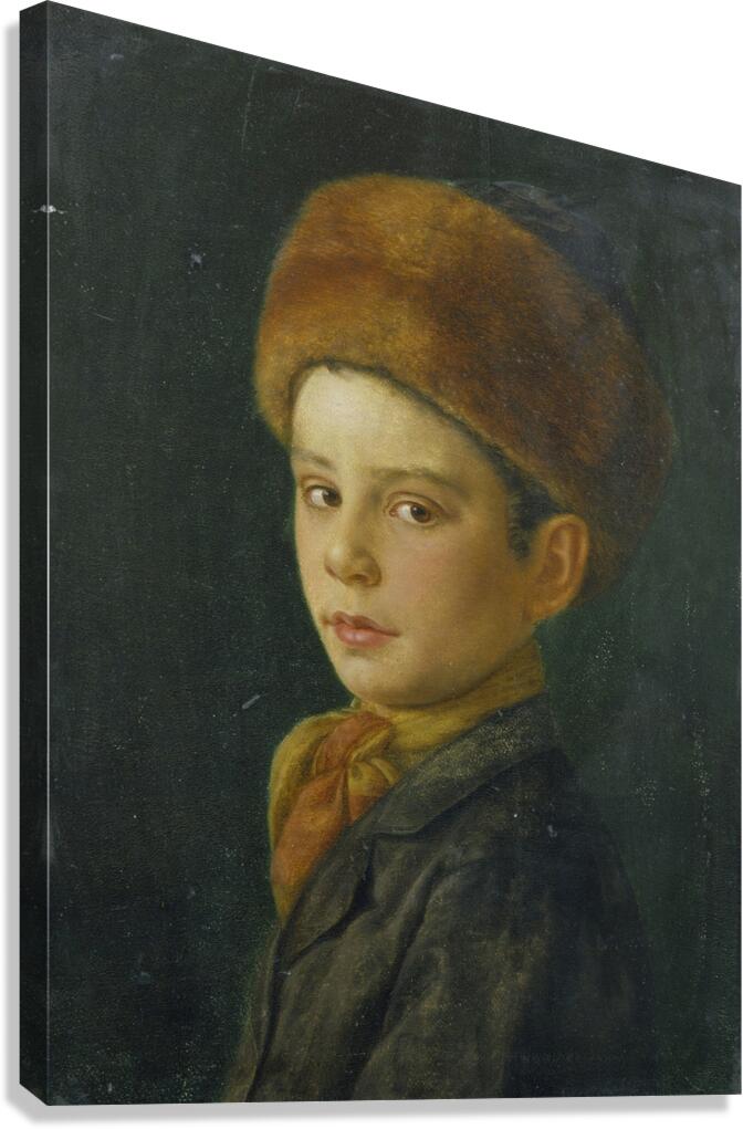 Portrait Of A Boy [circa 1895] by Isidor Kaufmann [1853–1921] by ...