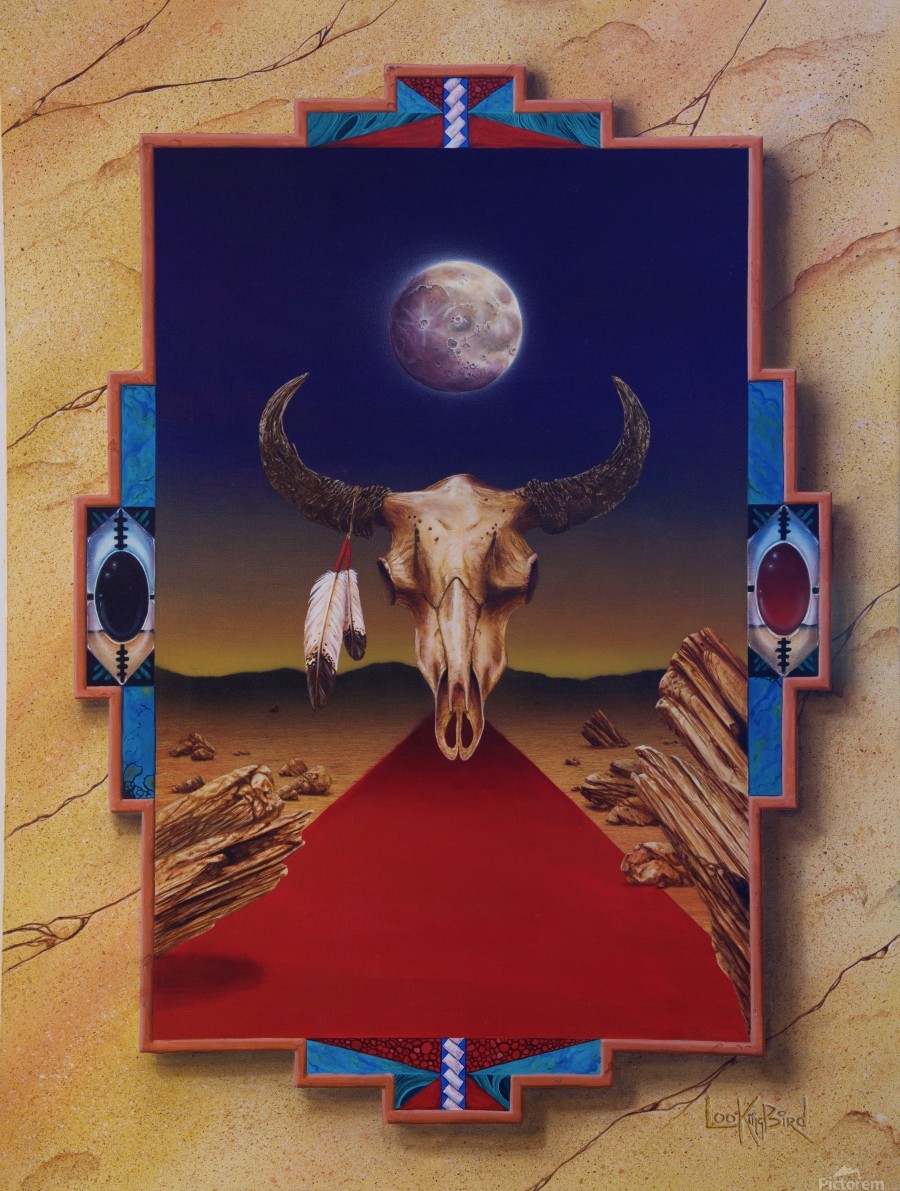 Red Road by Larry Schultz Wall Art