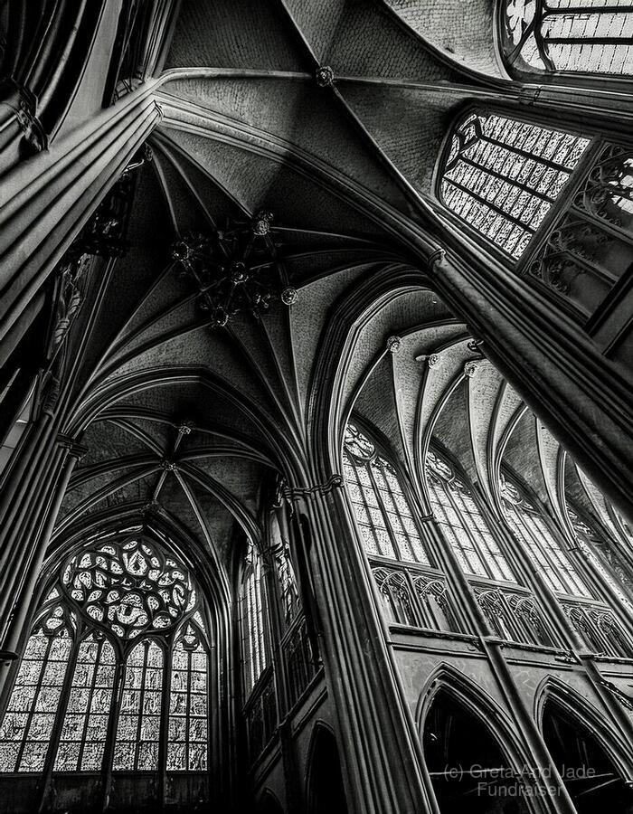 Gothic Walls by Greta And Jade Fundraiser Wall Art