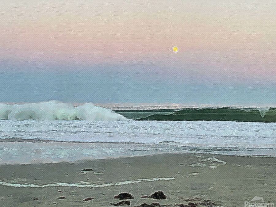 Ocean Waves Artwork by Bill Heaton Photography Wall Art