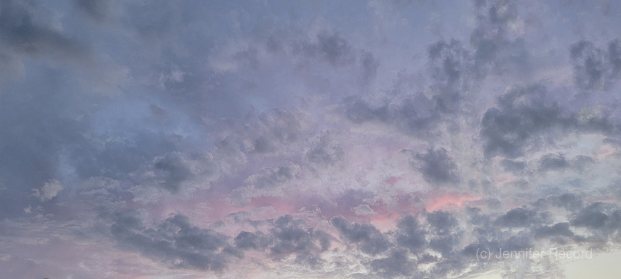 Heaven-esque by Jennifer Record Wall Art