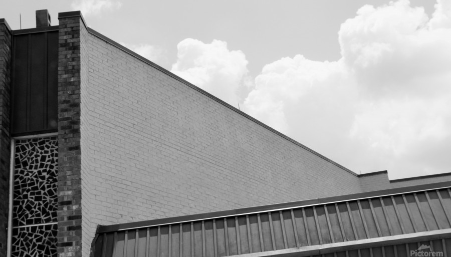 Roof Clouds by Randall Ledbetter Wall Art
