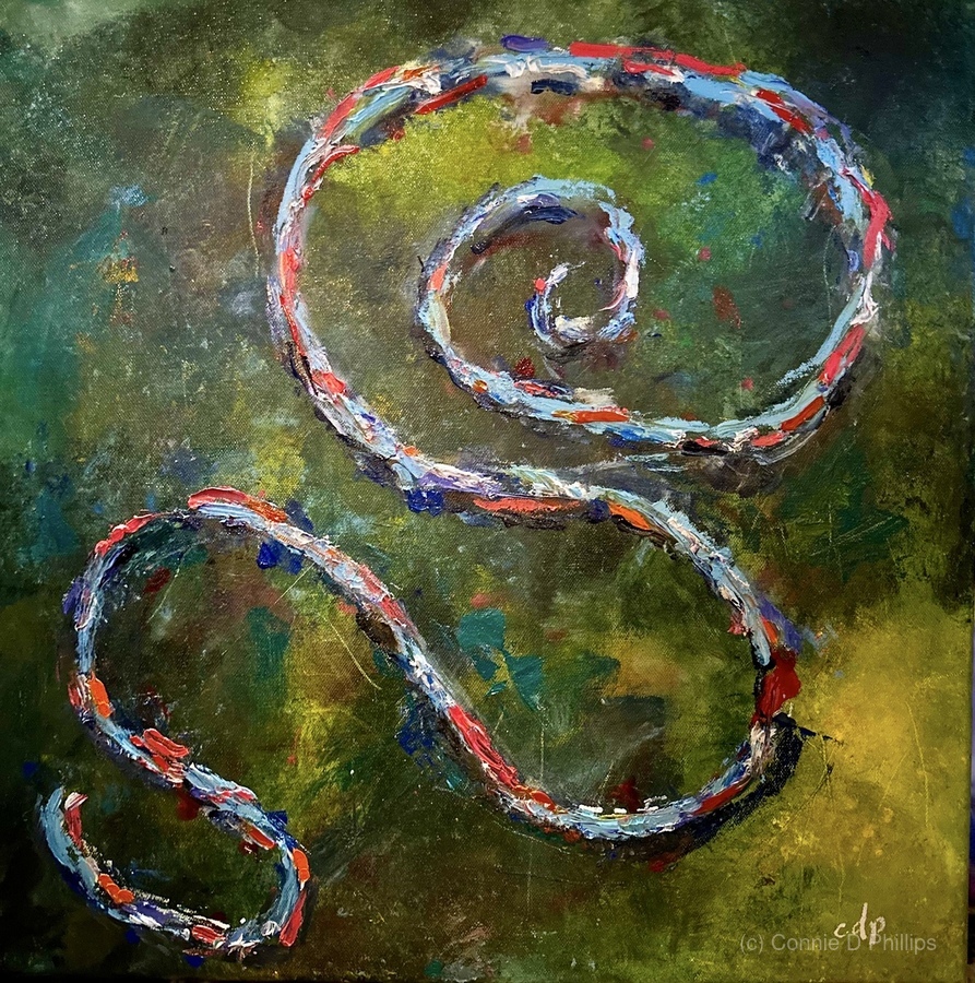 Snake Dance by Connie D Phillips Wall Art