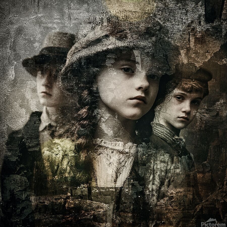 Forgotten Faces by Robert Knight Wall Art