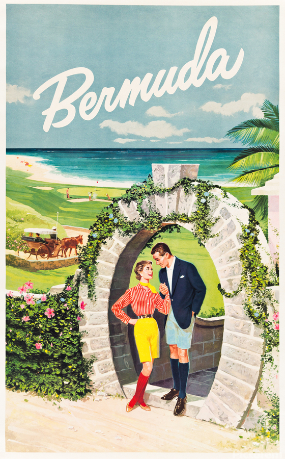 Bermuda Moongate by ezioman Wall Art