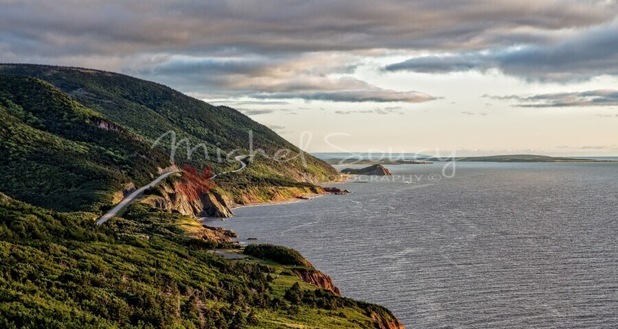 Summer on the Cabot Trail by Michel Soucy Wall Art