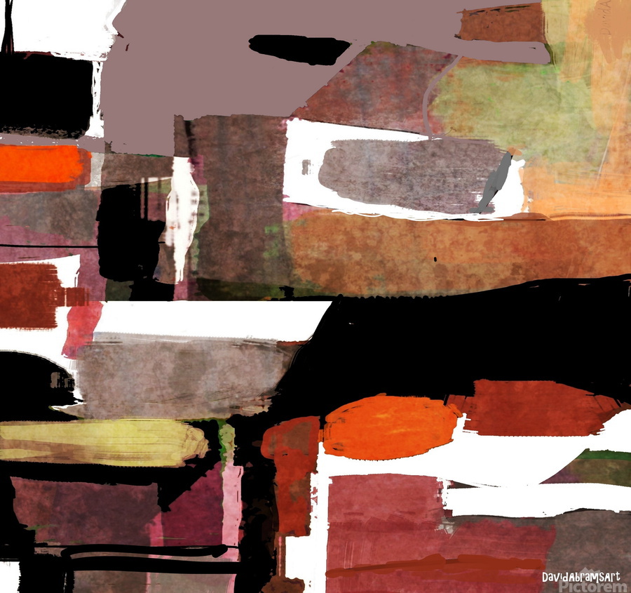 Fall Trail by David Abrams Art Wall Art